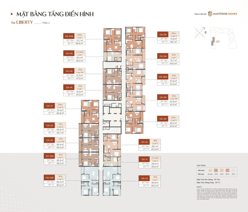 Masteri Lakeside Vinhomes Ocean Park - Báo giá 2024